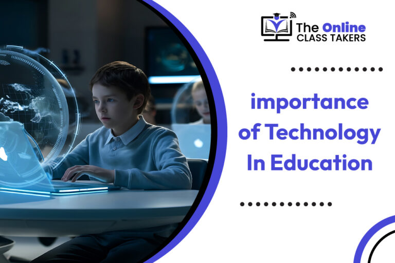 Impact and Importance of Technology in Education